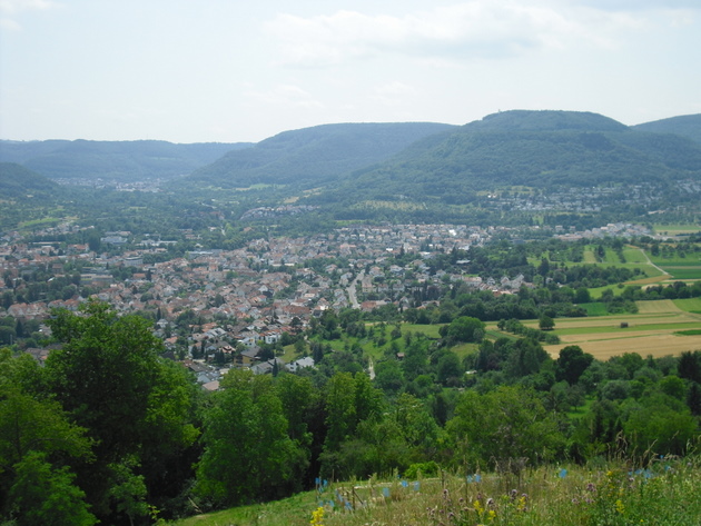 Die Schwäbische Alb und ihre Natur: Aussicht vom Georgenberg bei Reutlingen