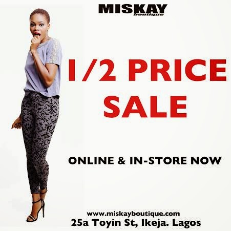 Miskay Boutique annual half-price sale