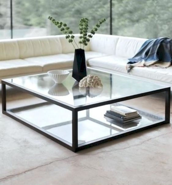 35 Elegant Glass Coffee Table Design Ideas | ARA HOME