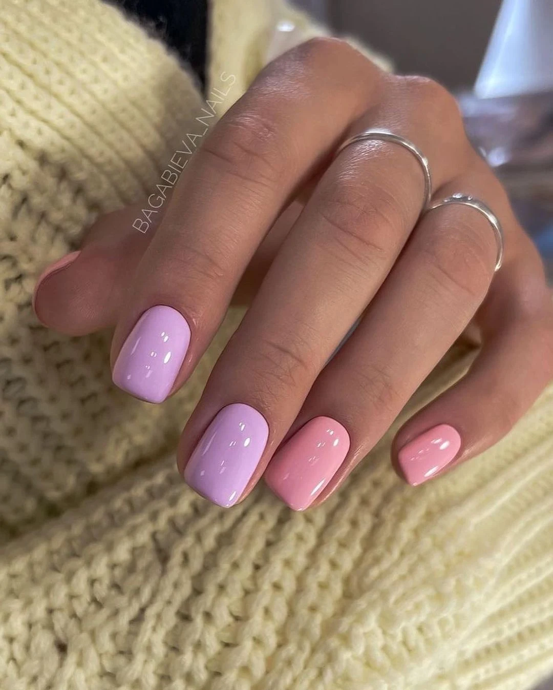 Short colorful summer nail design ideas. | Melody Jacob