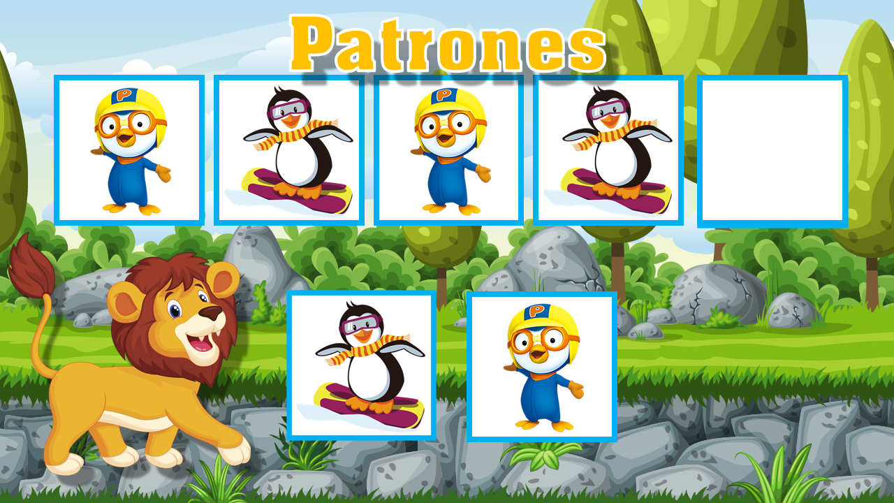 Juego Interactivo Patrones + Descarga juego HTML5
