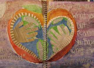 J. Frank Hillyard Middle School Art Room: STUDENT JOURNAL PAGES