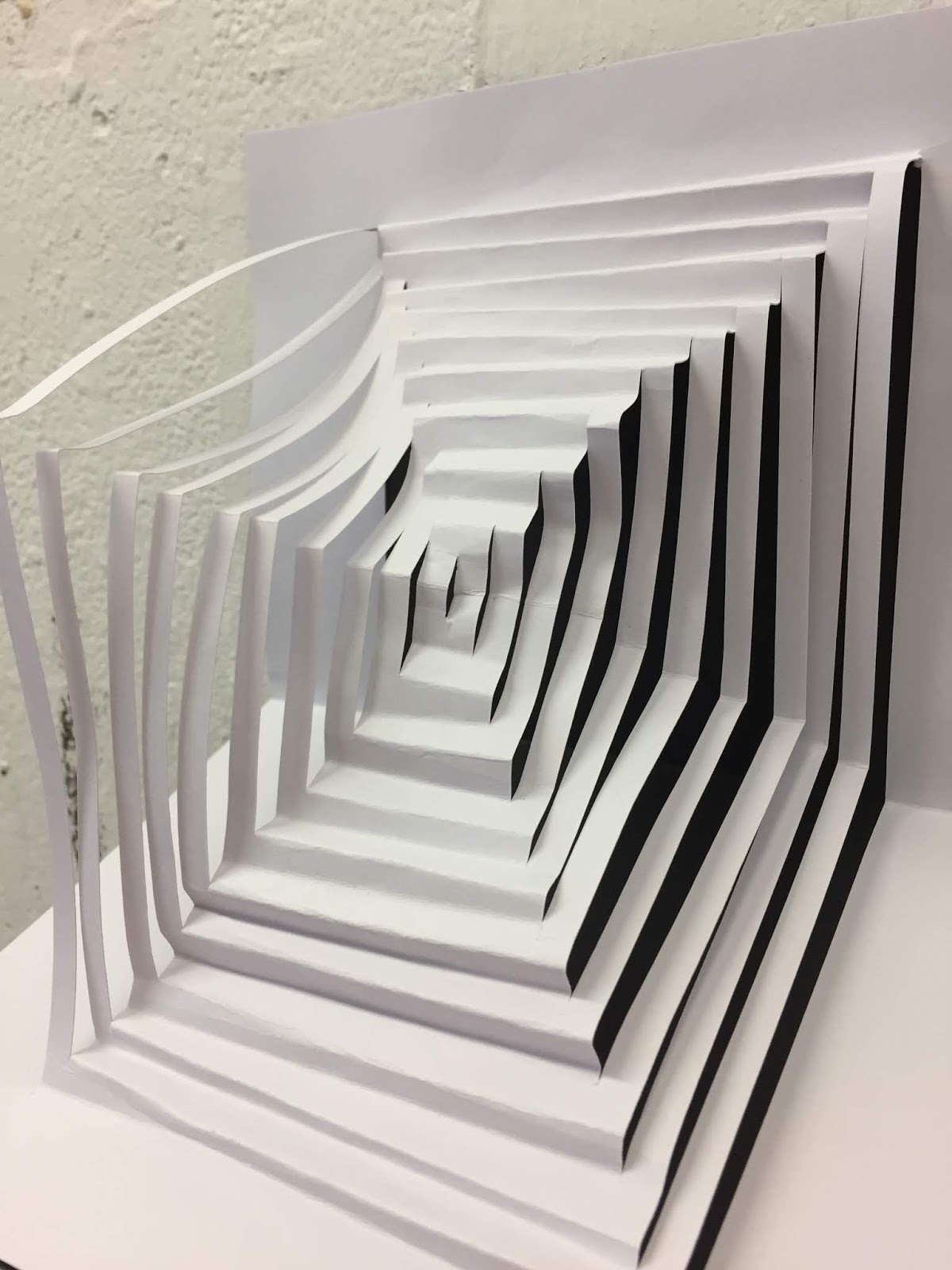 My art diary: Paper design. Pop-ups and folds