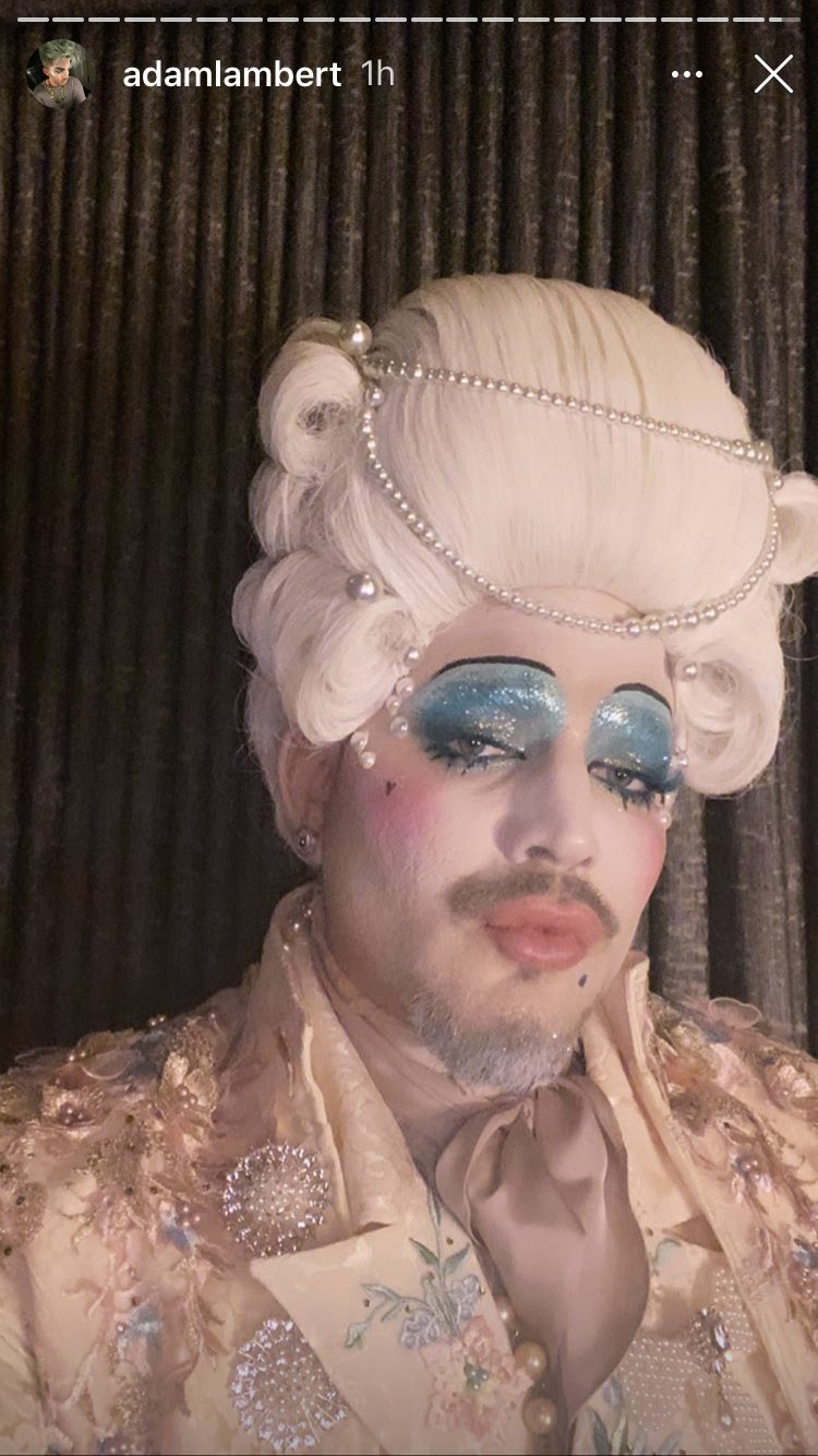 Updated! Adam Lambert's Halloween Costume For 2020: Speaking With A ...