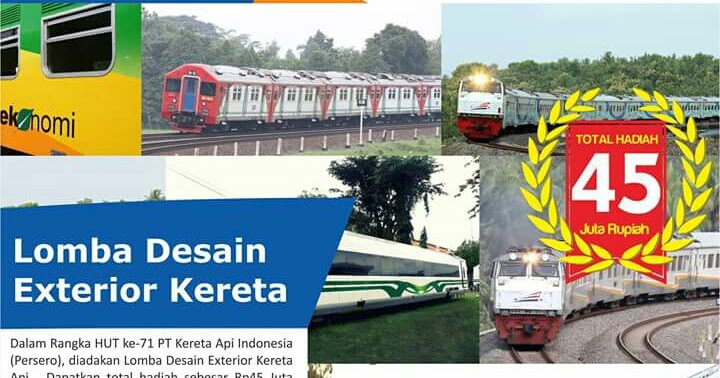 www.infoberbagi.com: Lomba Desain Eksterior Kereta Api PT.KAI