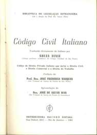 APUNTES JURIDICOS™: Código civil italiano de 1942