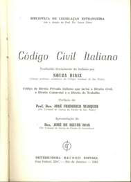 APUNTES JURIDICOS™: Código civil italiano de 1942