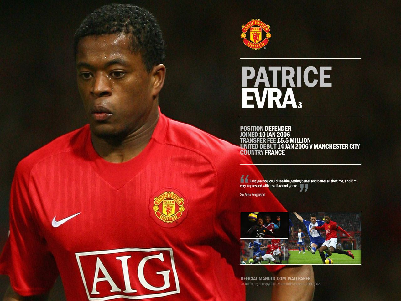 f soccer: Patrice Evra