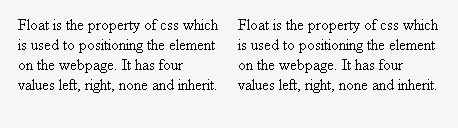 How To Use CSS Float Property. ~ worldoftutorial