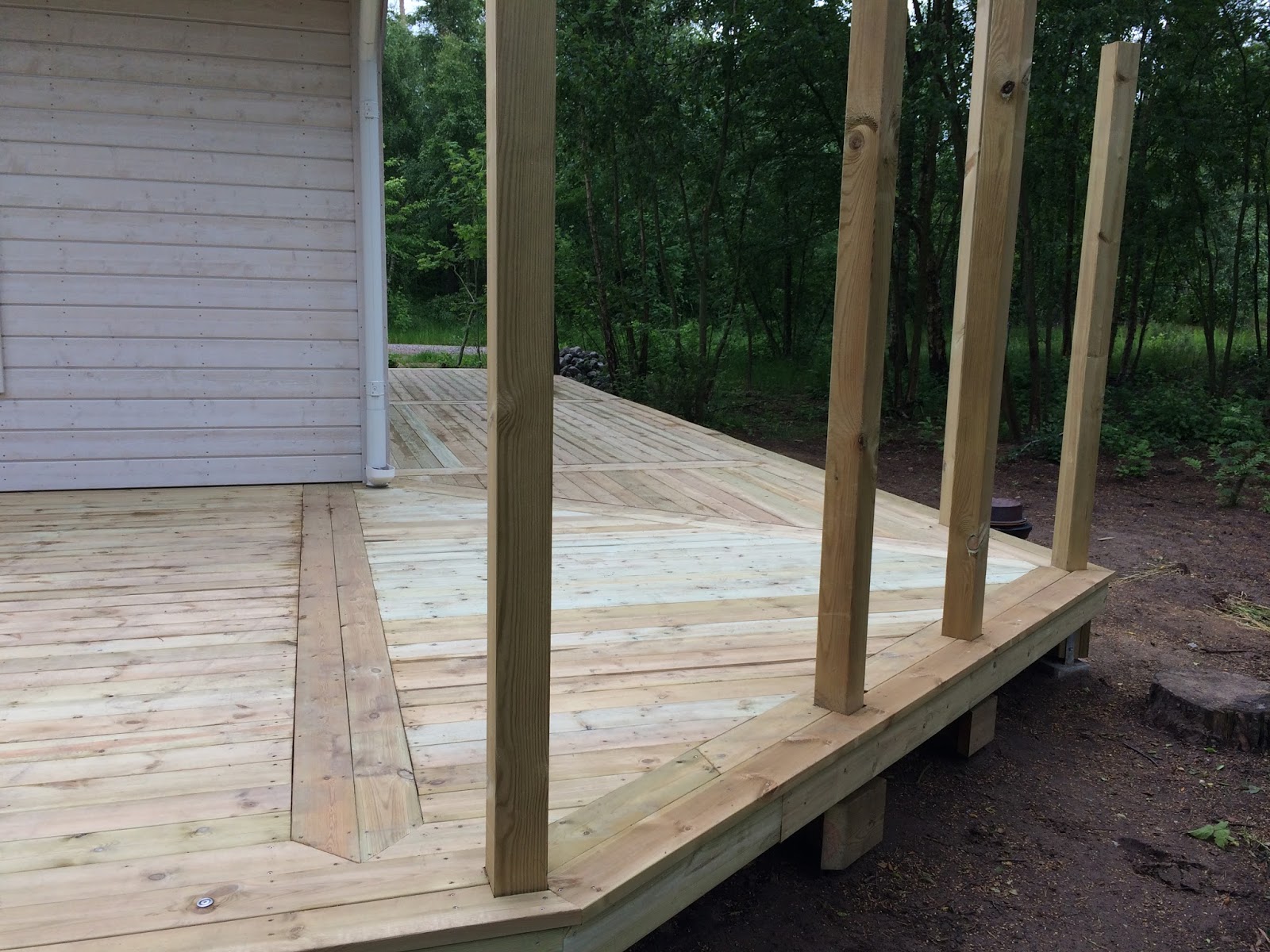 Heges Blogg: Altanen - snart klar....