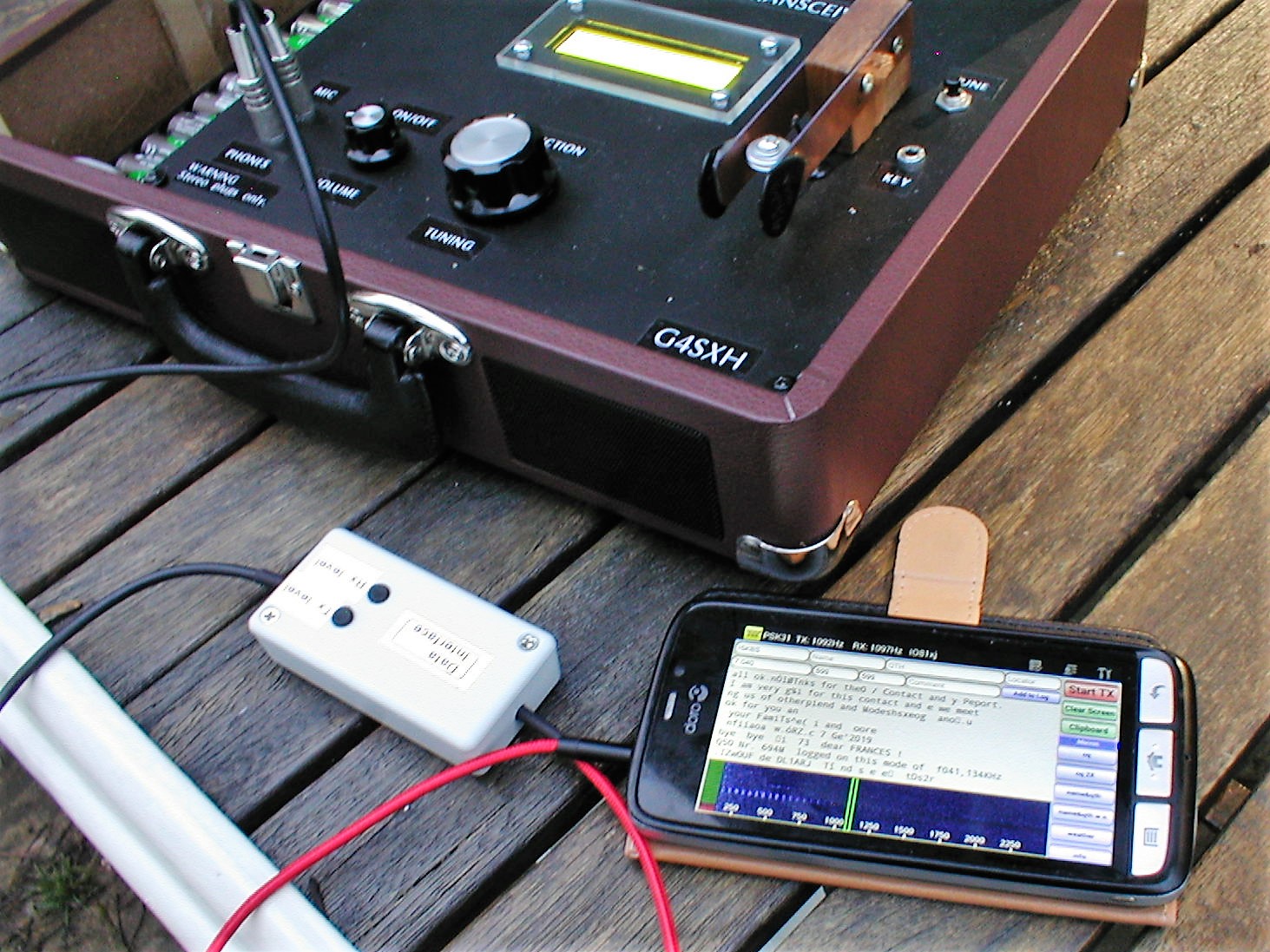Portable PSK Operation with the uBITX Transceiver
