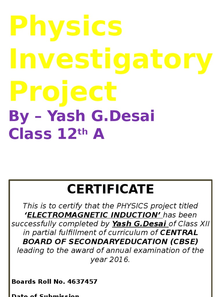 Physics Investigatory Project For Class 12 Cbse Scribd India physics-investigatory-project-for-class-12-cbse-scribd-india