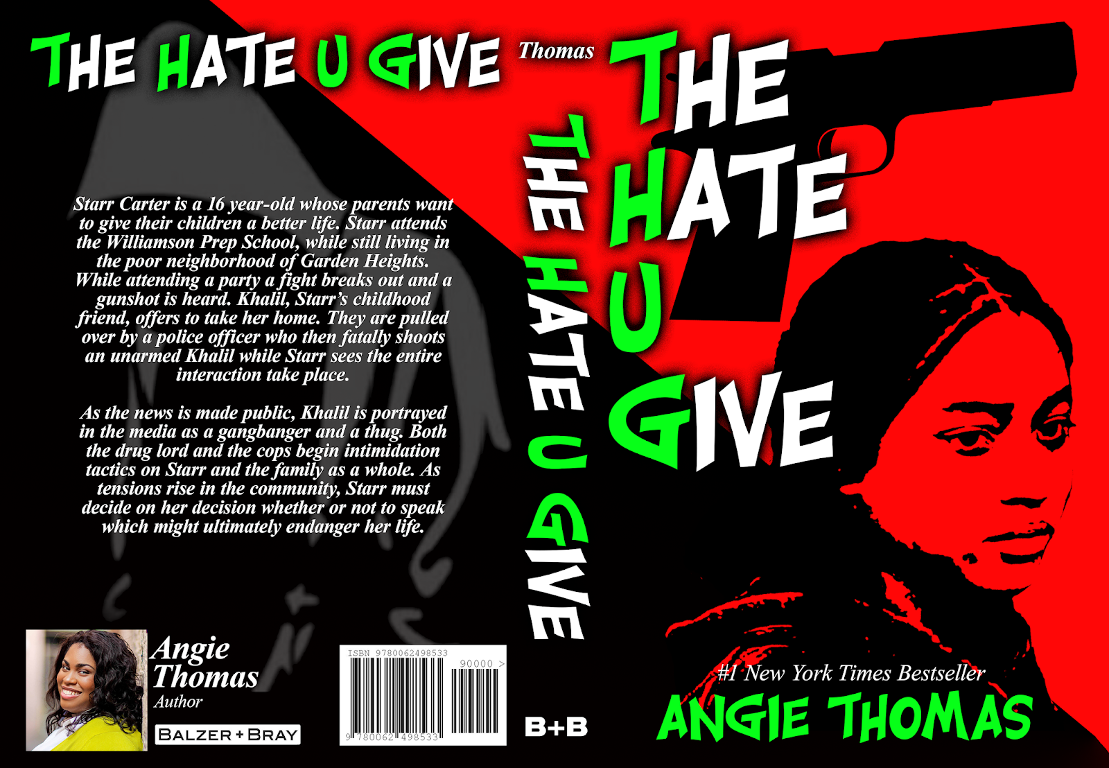 Bibigirl Graphics & Photography: The Hate U Give - Book Cover