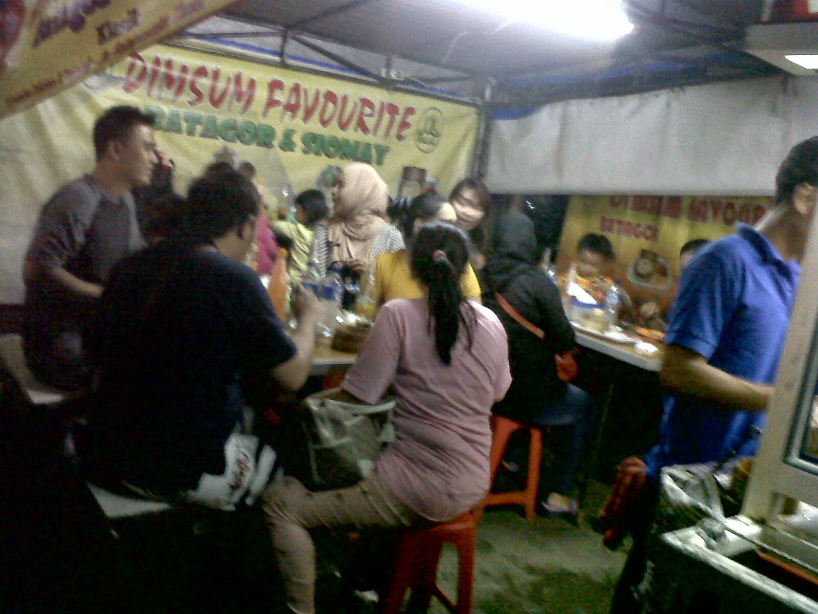 DIM SUM FAVOURITE : Lokasi Booth