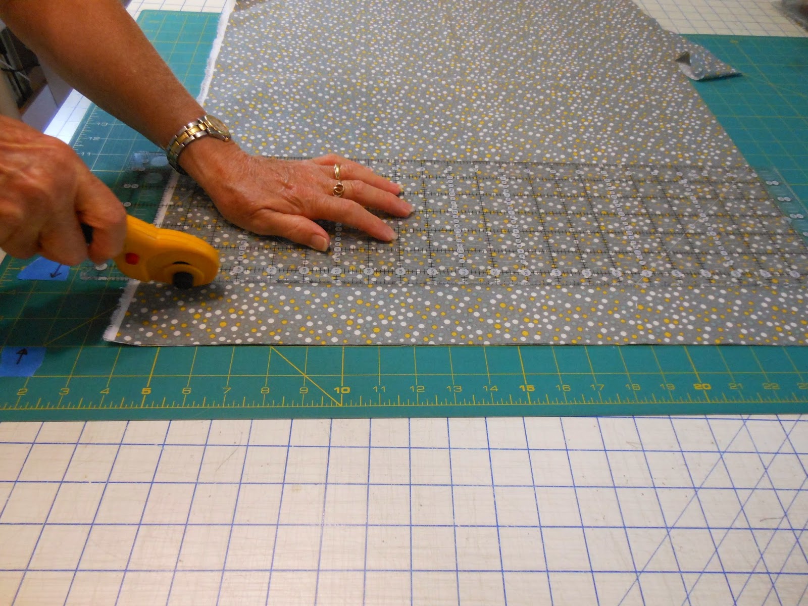 Art With a Needle: Quiltmaking 101 -- rotary cutting