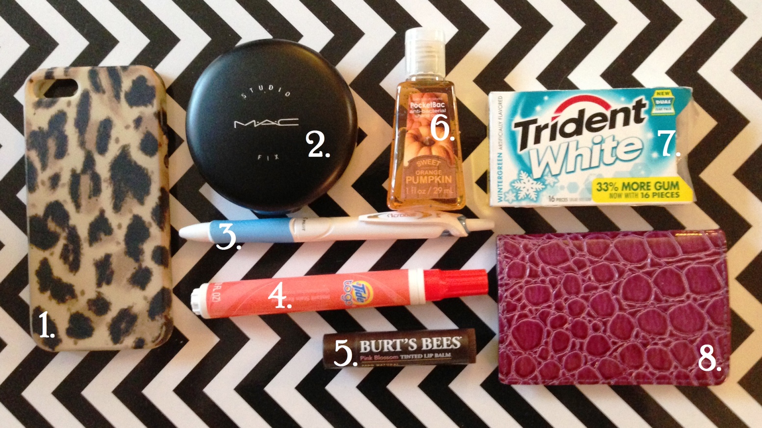 the spiff: 8 Items my Purse Can't Live Without