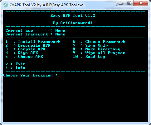 Easy ApkTool V3 - ARF Tech.