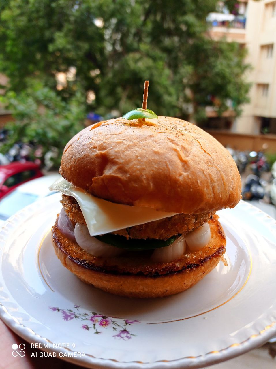 Indian Style Burger