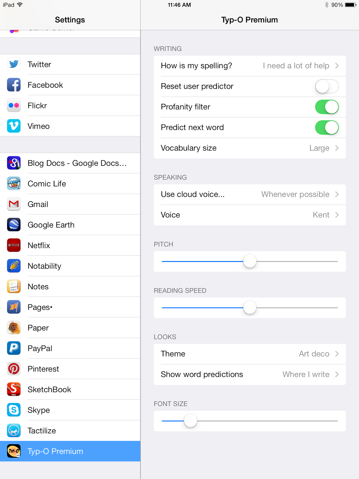 Tek-Ninja: Word Prediction in your Pocket...