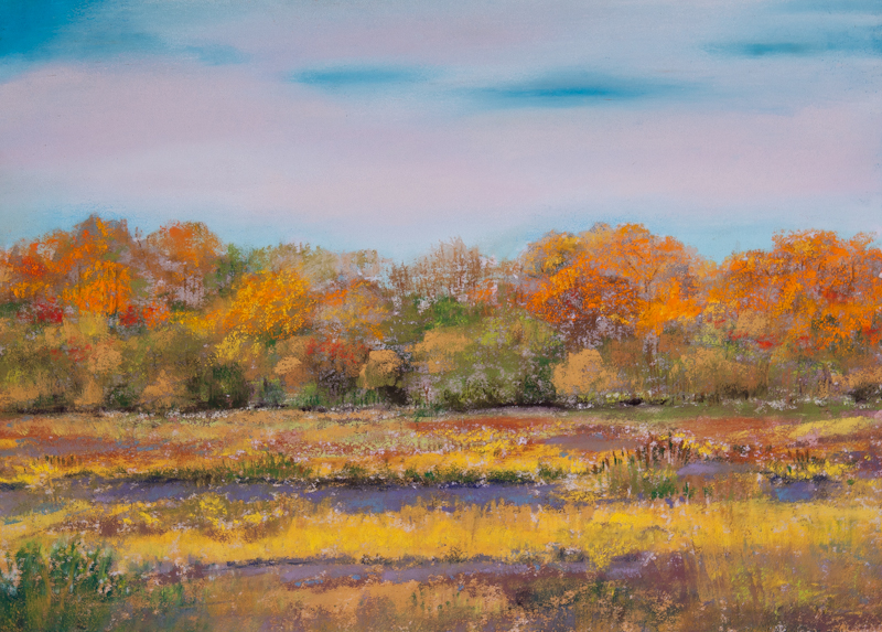 Pastel Artists International: Nisqually Wildlife Refuge in Autumn by ...