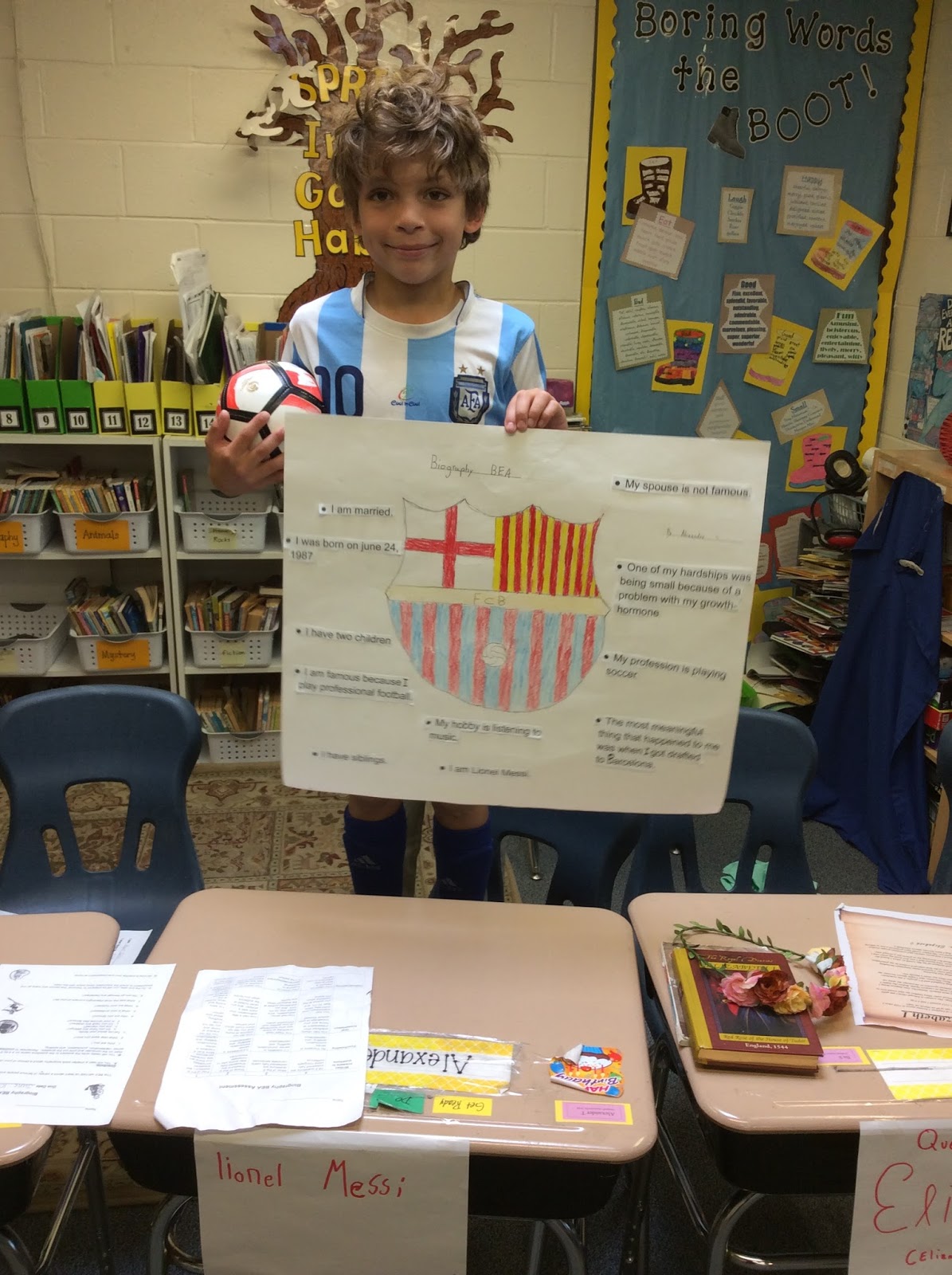 Ms. Lassins' and Ms. Clements' Fourth Grade Class