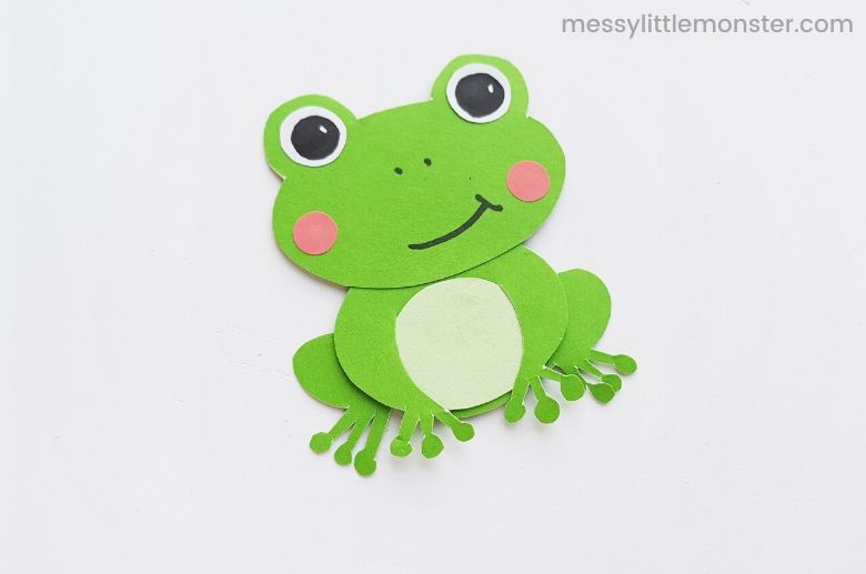 Frog Puppet Craft - Messy Little Monster
