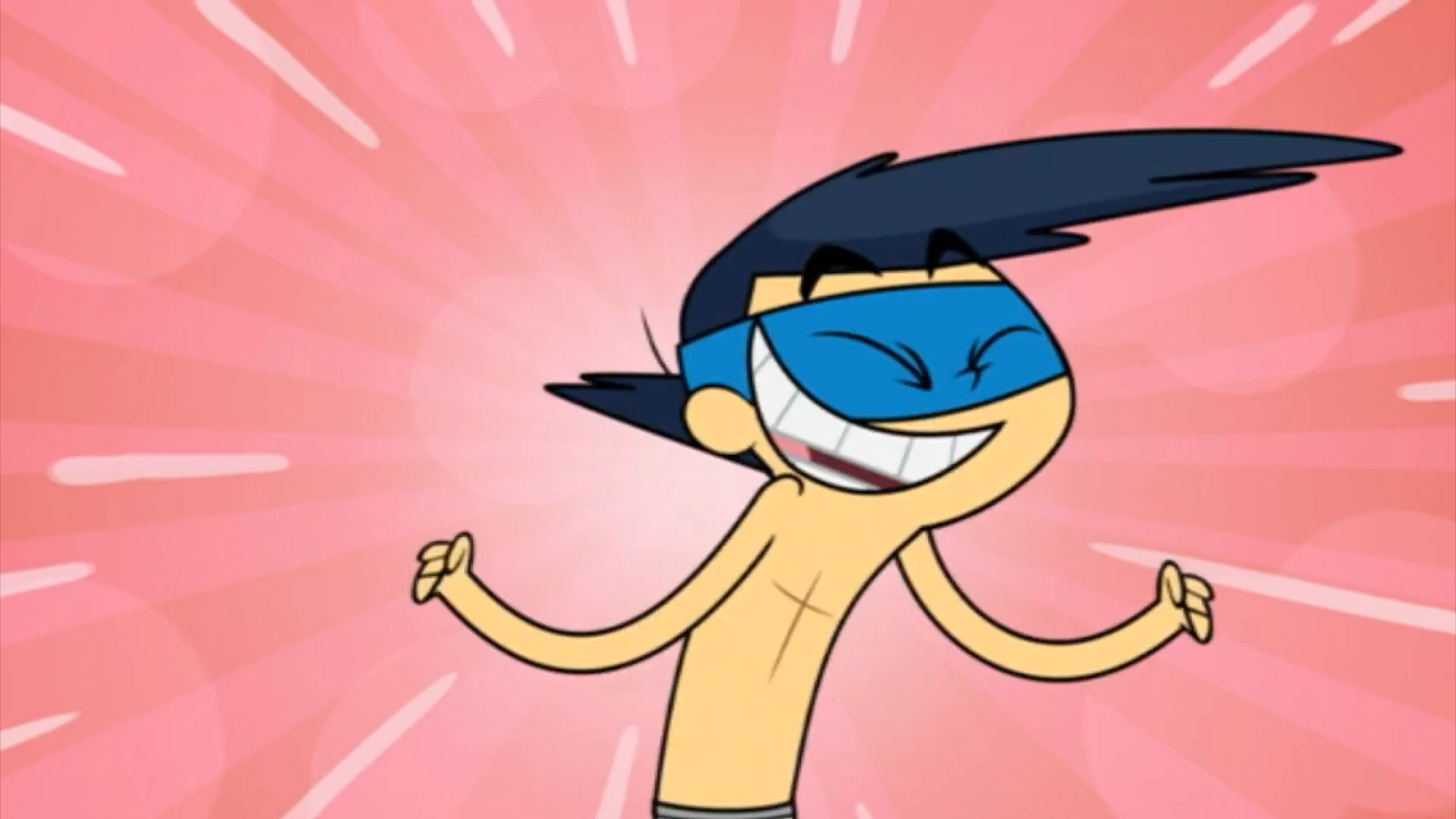 Shirtless Drawn Cartoon Boys & Men: Zack Freeman in Briefs 3