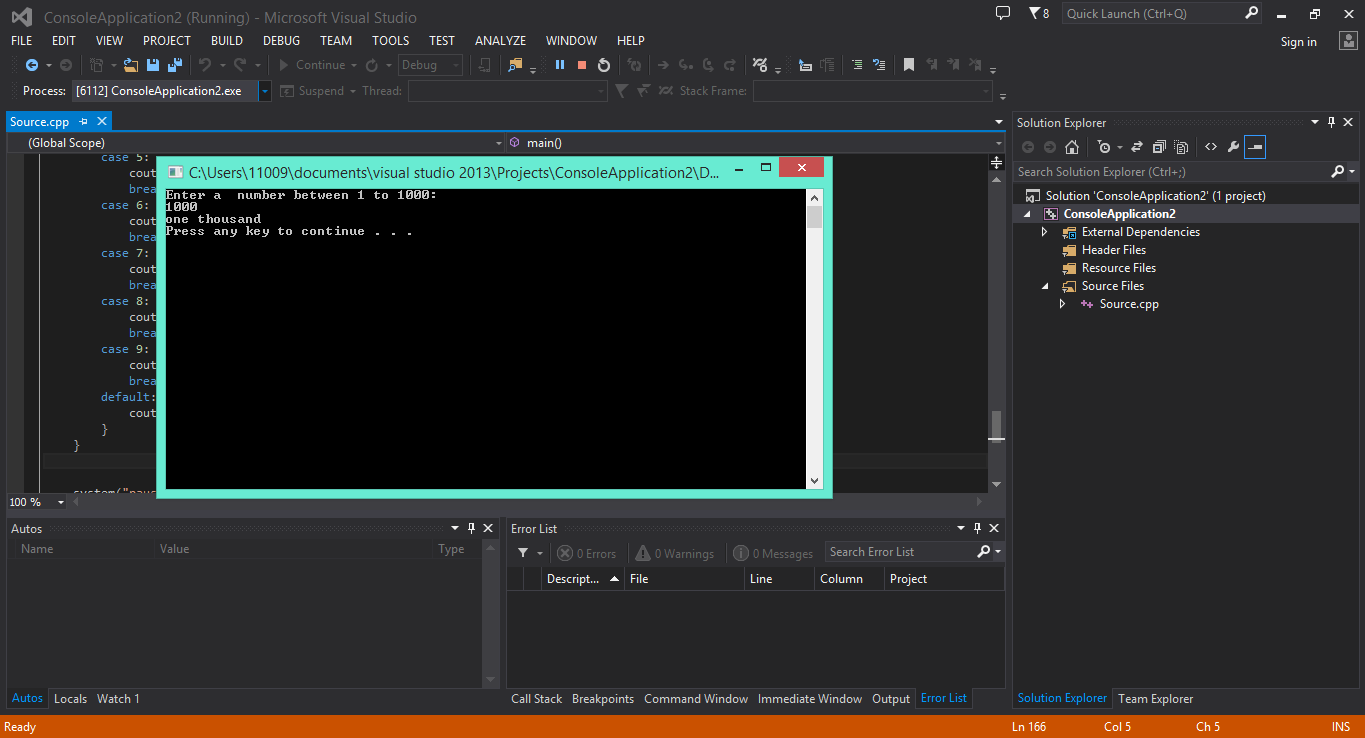 CONVERTING INTO WORDS | Programming And Algorithms