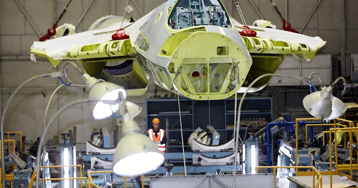 The Dead District: Su-57 on Assembly line