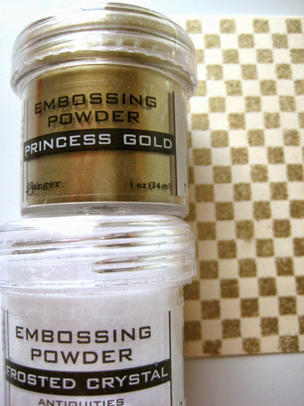 Studio 490: creating custom embossing powders...