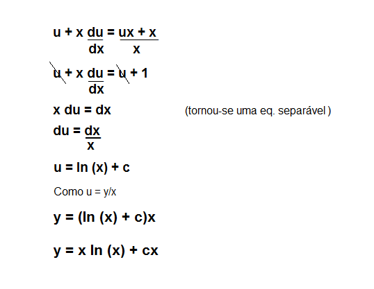 Equações Homogêneas
