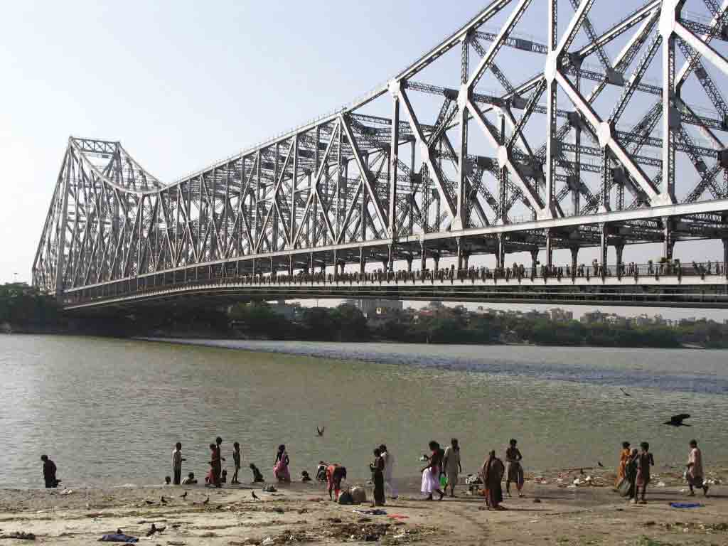 India - a Tourists paradise: India - Kolkata - Must see Howrah Bridge ...