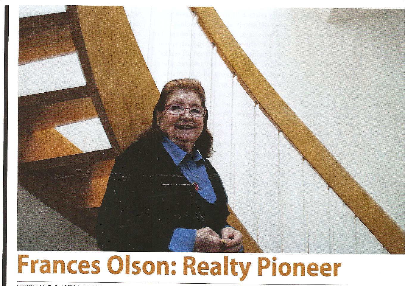Through Rose Coloured Glasses: Frances Olson