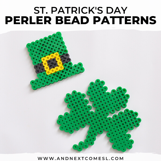 St. Patrick's Day Perler Bead Patterns | And Next Comes L - Hyperlexia ...