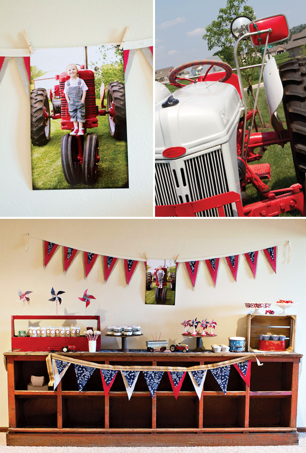 A Vintage Tractorcade Party - Anders Ruff Custom Designs, LLC