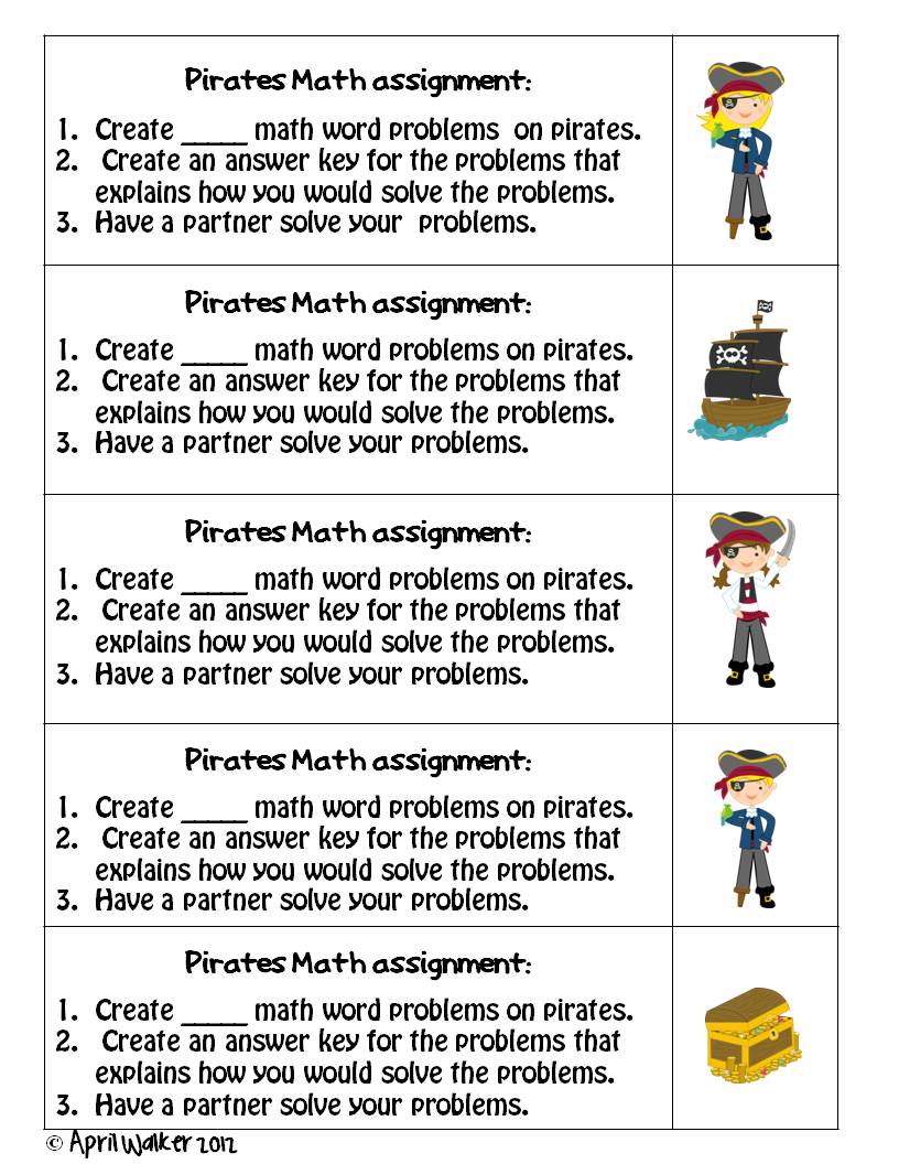 The Idea Backpack: Activities for Talk Like a Pirate Day and the book ...