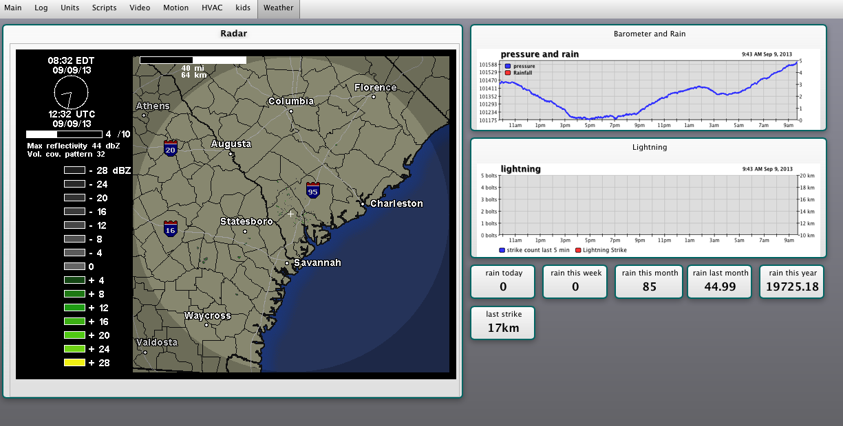 PlanetaryGear: adding animated weather radar to your XTension Web ...