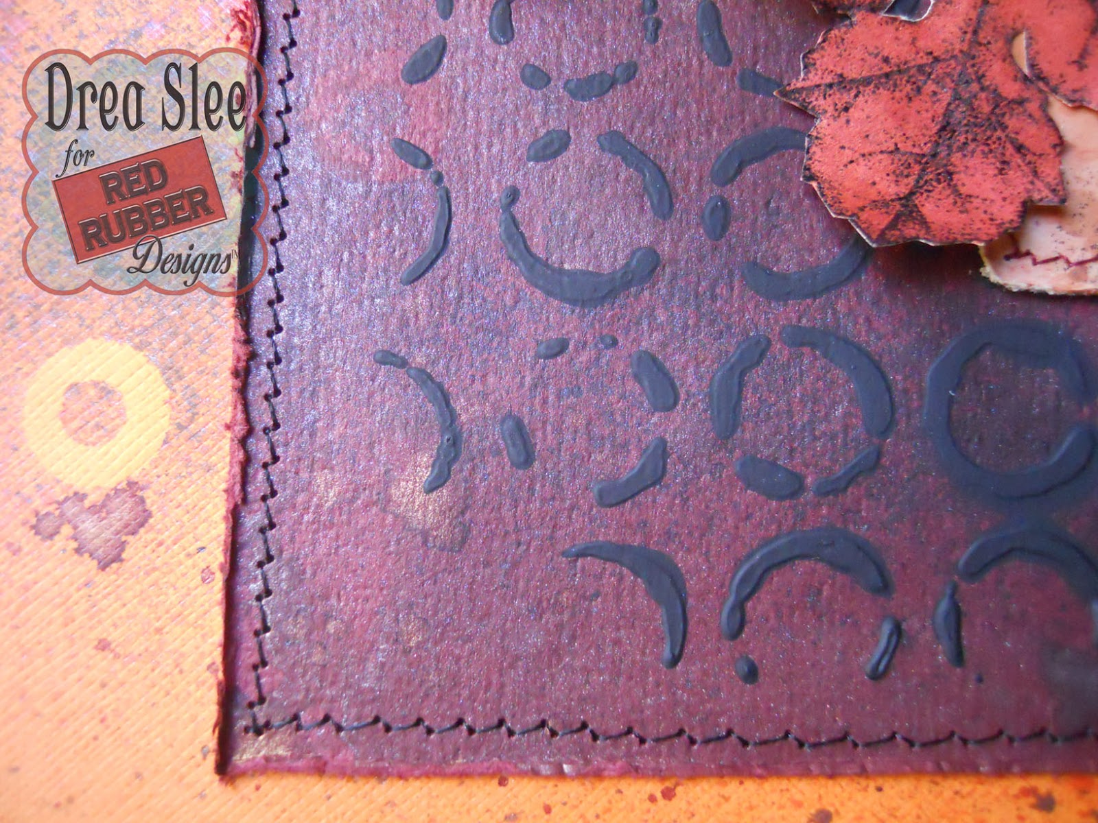 Drea's Scraps of Inspiration: Fantastic Fall Layout ~ Red Rubber Designs DT