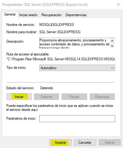 CRUD - Base de Datos con Microsoft SQL Server 2019