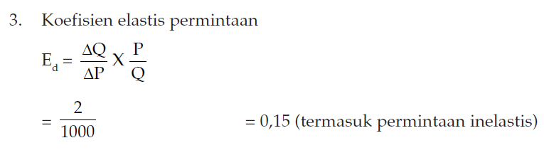Macam Elastisitas Permintaan dan Penawaran | Ekonomi