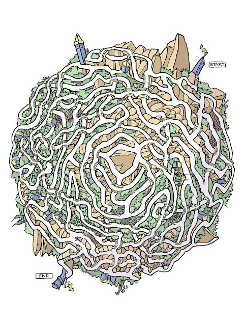 17 Gambar Labirin Ini Tidak Hanya Indah, Namun Juga Menarik Untuk ...