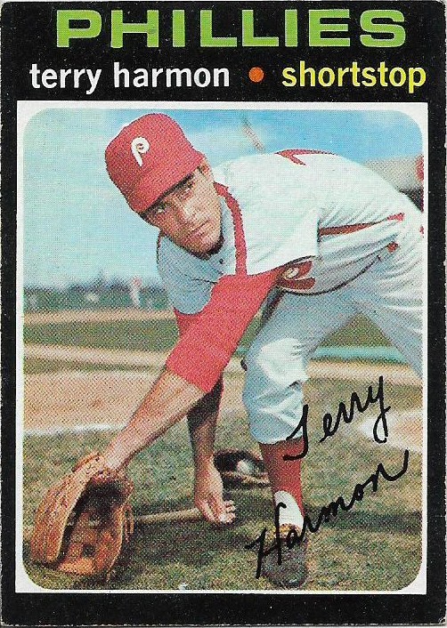 Topps 1971: no. 682 - terry harmon