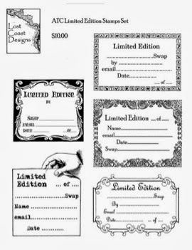 Stamping with Bibiana: "Triptych" ATC: Paris in the Fall!