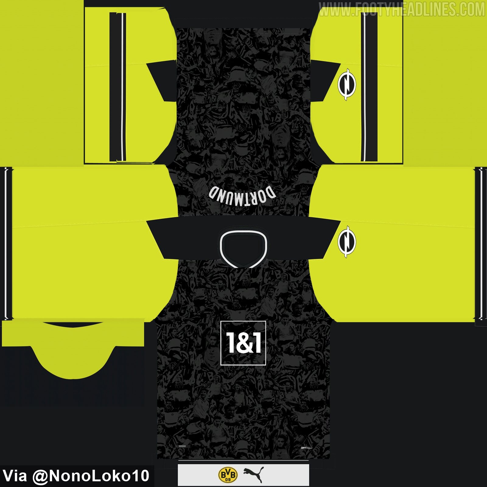 Dortmund 20-21 Digital 4th / Limited-Edition Kit Leaked - Footy Headlines