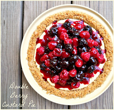 Easy as Pie: Double Berry Custard Pie