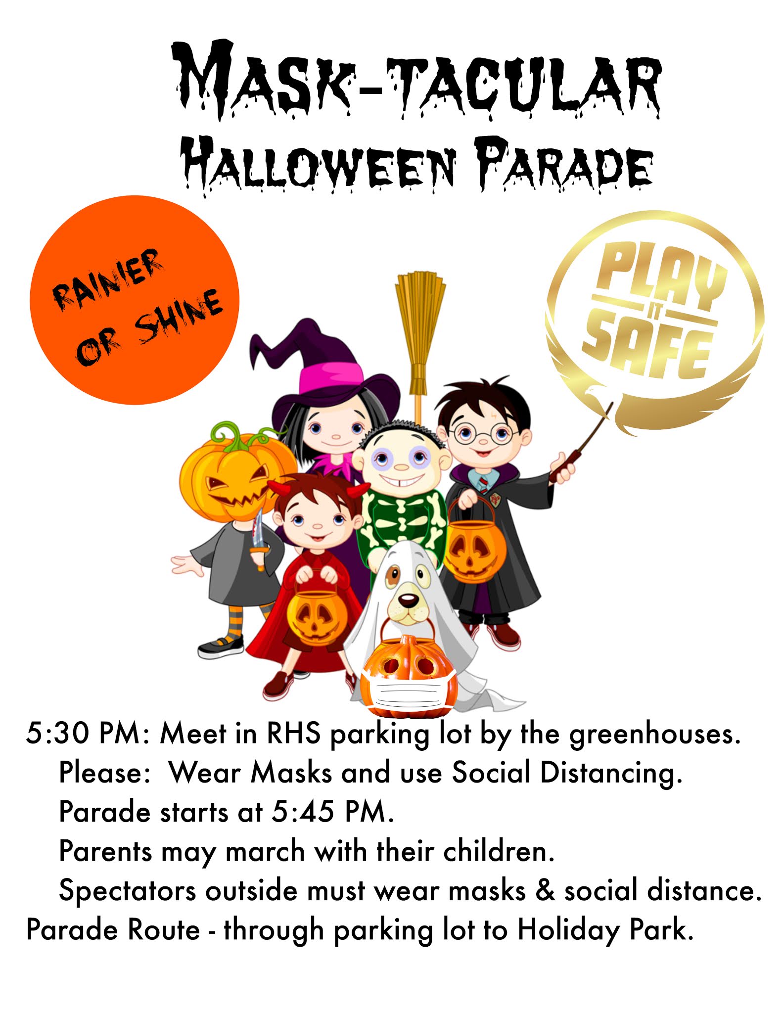 Senior Center of Rainier News: Halloween Parade 2020 Senior Center of Rainier News: Halloween Parade 2020