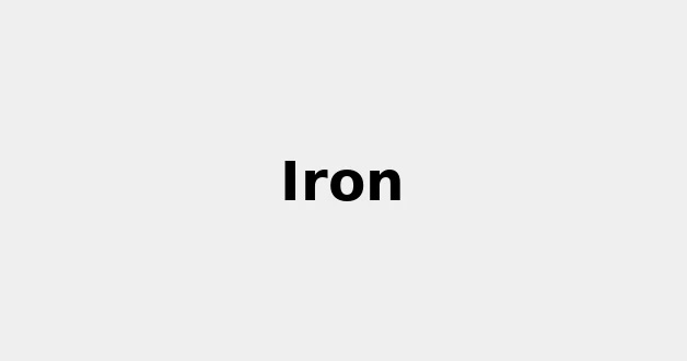 All about Iron: Properties, Color, Uses and more... 2022