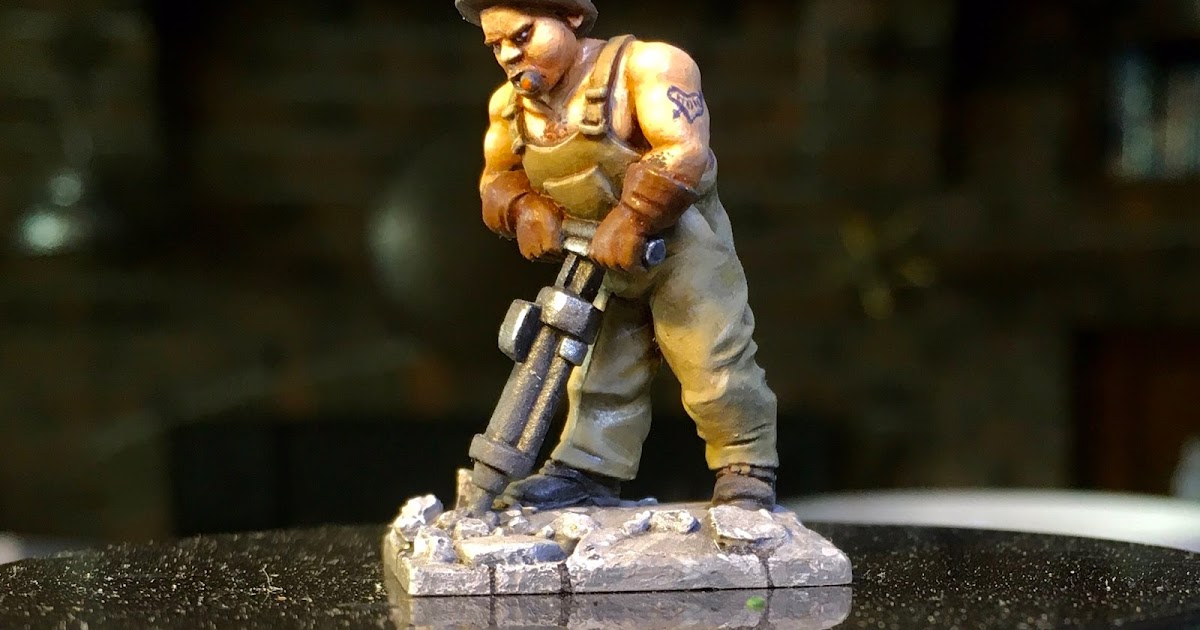Wargame News and Terrain: Pulp Figures: New Construction Workers Set ...