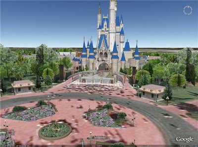 BEST VACATION EVER: Walt Disney World 3D with Google Earth