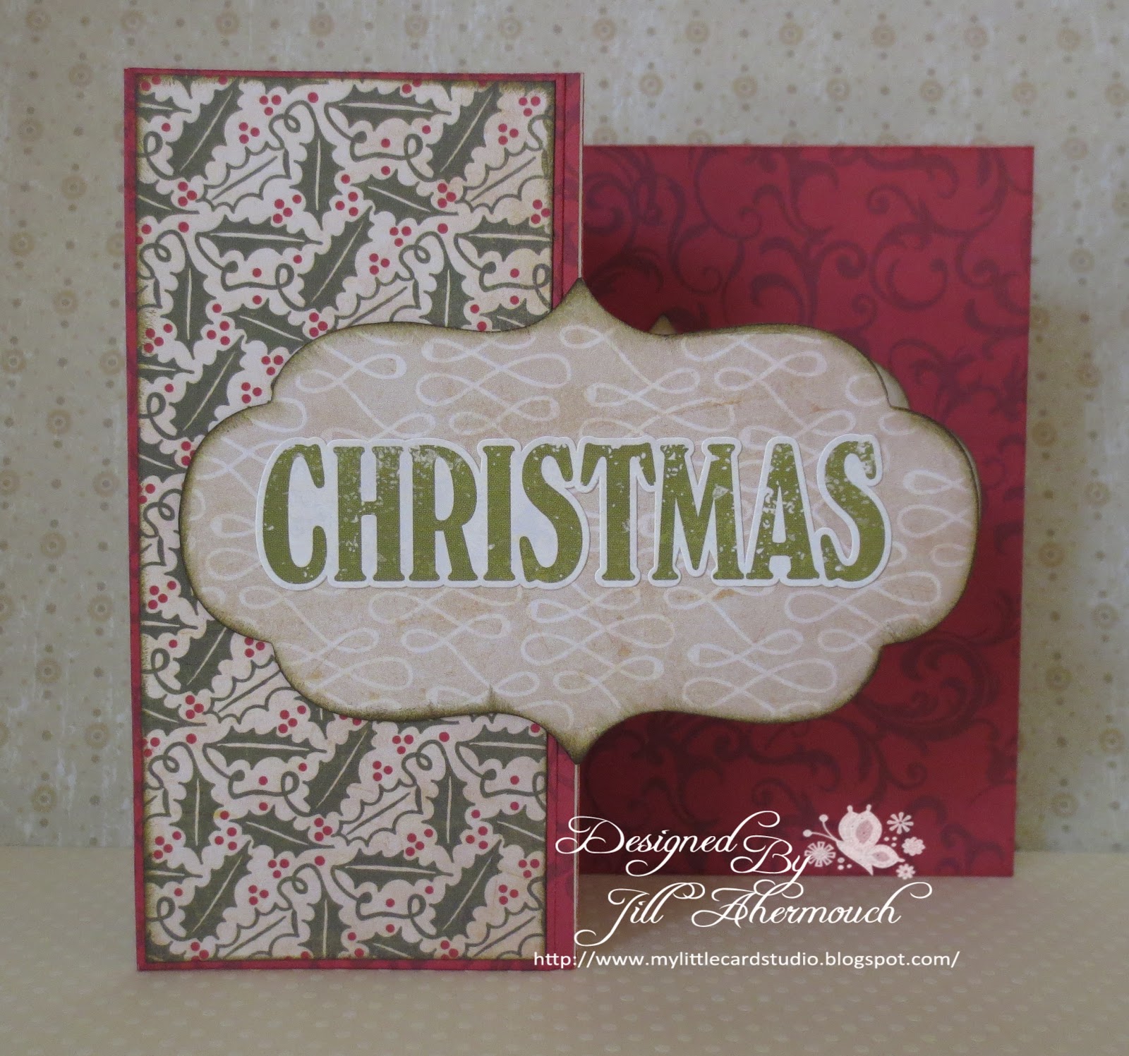 Paper Lane: Echo Park Seasons Greetings Cards & Box Frame